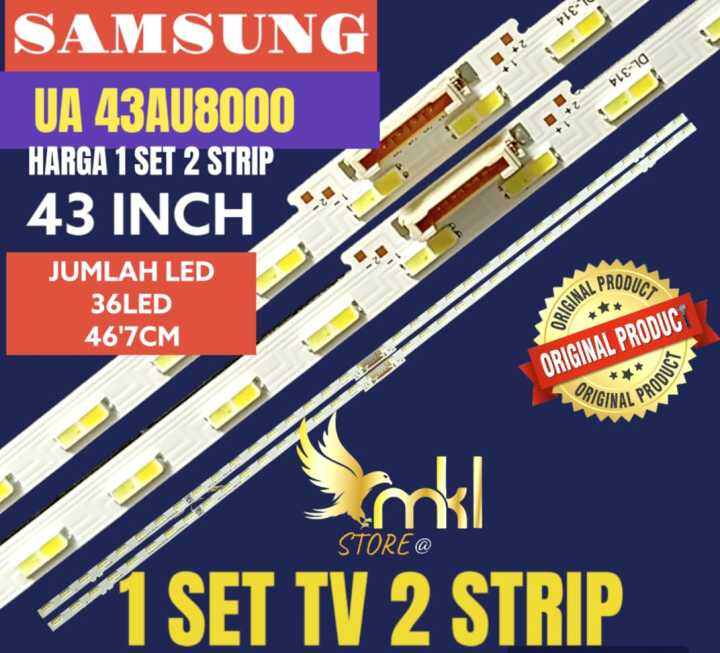 BACKLIGHT TV LCD LED SAMSUNG 43INCH UA 43AU8000 BACKLIGHT 43 INCH ...