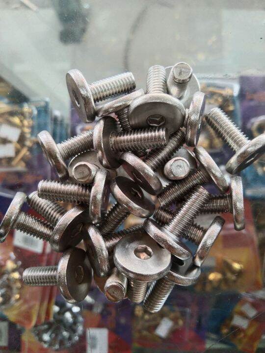 motorcycle flerings stainless bolt 6x20 | Lazada PH