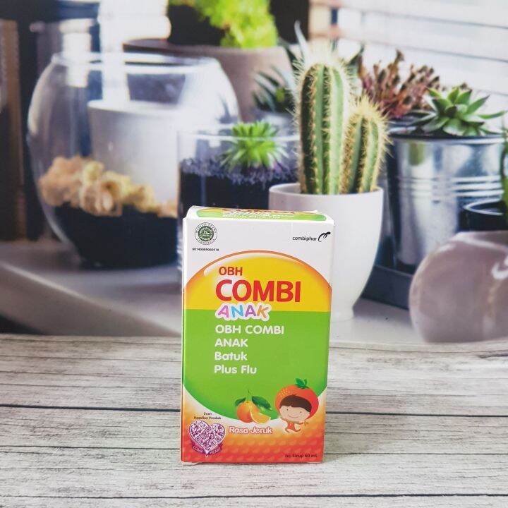 OBH Combi Batuk Plus Flu 60ml utk Anak - Rasa Strawberi dan Jeruk ...