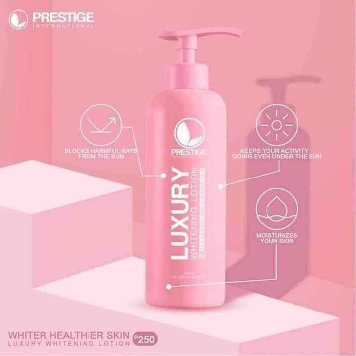 PRESTIGE Luxury Whitening Lotion SPF50 250ml (Ang Lotion ni Mannix) | Lazada PH