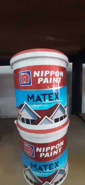 Nippon paint Cat Matex Cat genteng water based | Lazada Indonesia