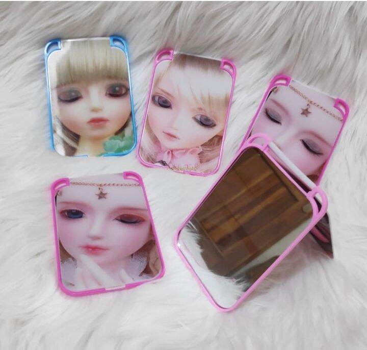 KACA BARBIE 3D GAMBAR HIDUP BISA KEDAP - KEDIP/ CERMIN REMAJA MASA KINI ...