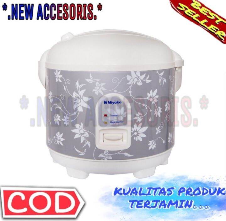 Rice Cooker Miyako Batik MCM528 1.8L / Penghangat Penanak Nasi Magic ...