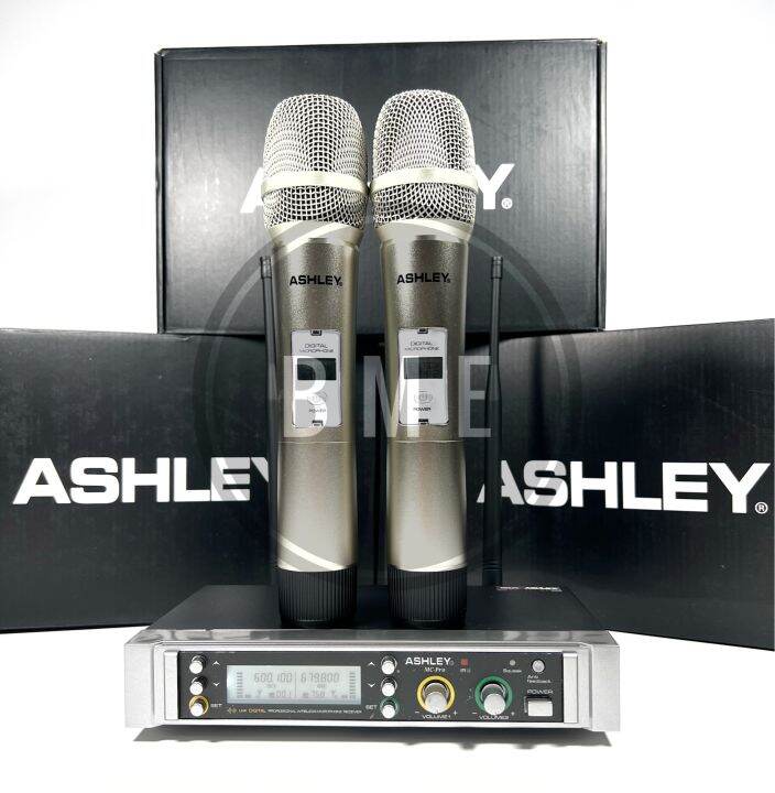 Mic Wireless Ashley MC Pro MCpro handhel microphone original | Lazada ...