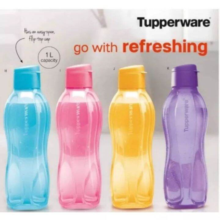 Tupperware 1L Eco Bottle with Sipper Seal | Lazada PH