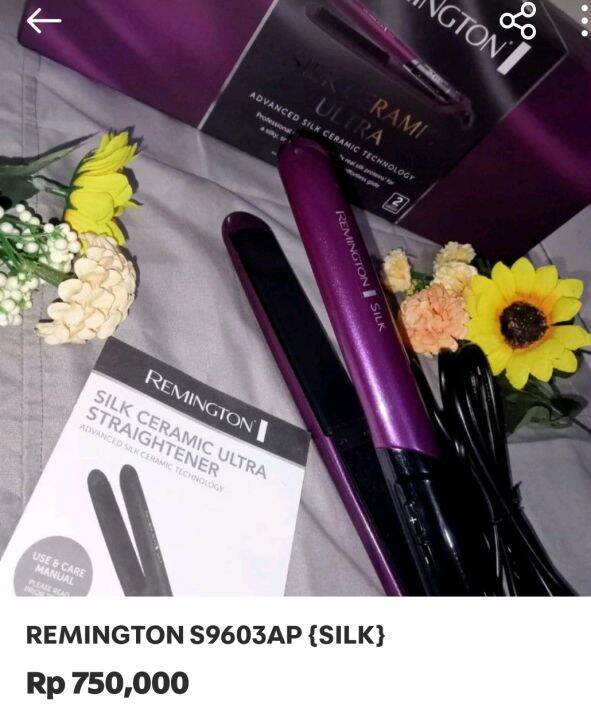 Remington Silk Ceramic Ultra | Lazada Indonesia