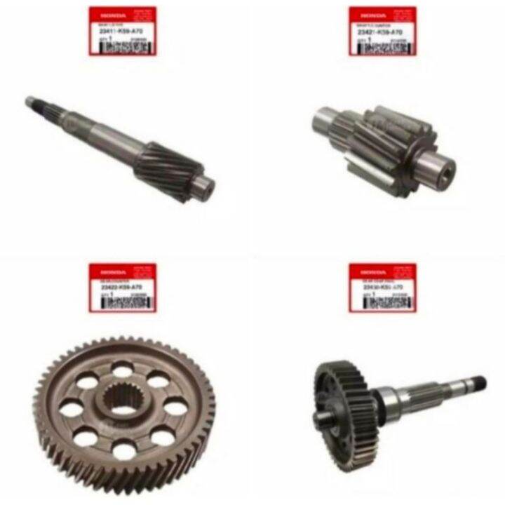 GIGI GEAR RASIO GARDAN KOMPLIT SET AS RODA VARIO 150 2018-2021 ASLI ...