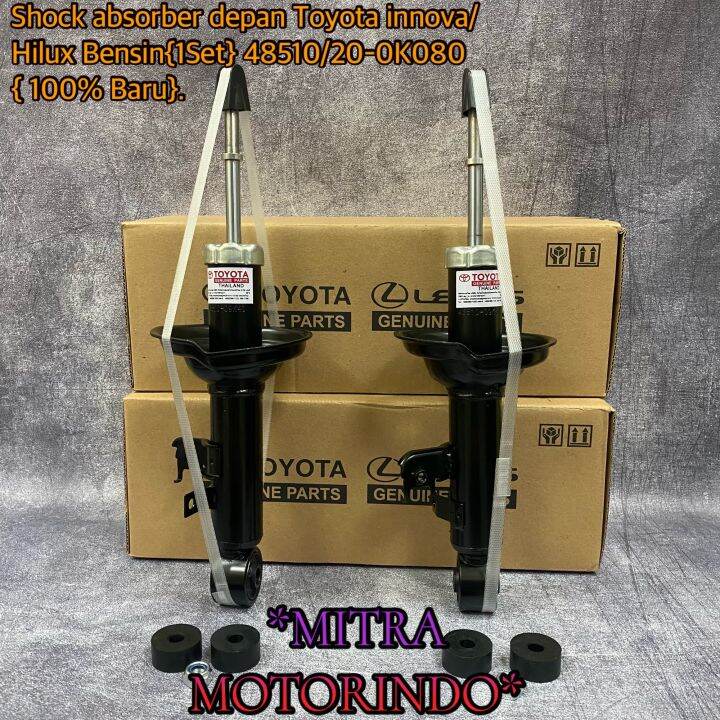 Shock Absorber Depan Toyota Innova/Hilux Bensin 1 Set 48510/20-0K080 ...