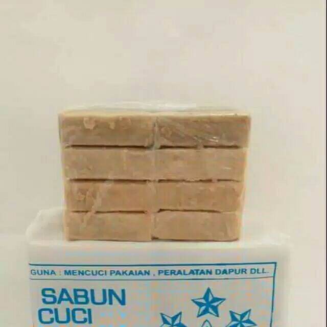 Sabun Cuci Coklat sabun ajaib Bintang Mahkota(1PAK) isi 8 pcs | Lazada ...