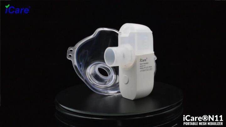 iCare® N11 Portable Mesh Nebulizer Ultrasonic Nebulizer, USB Powered ...