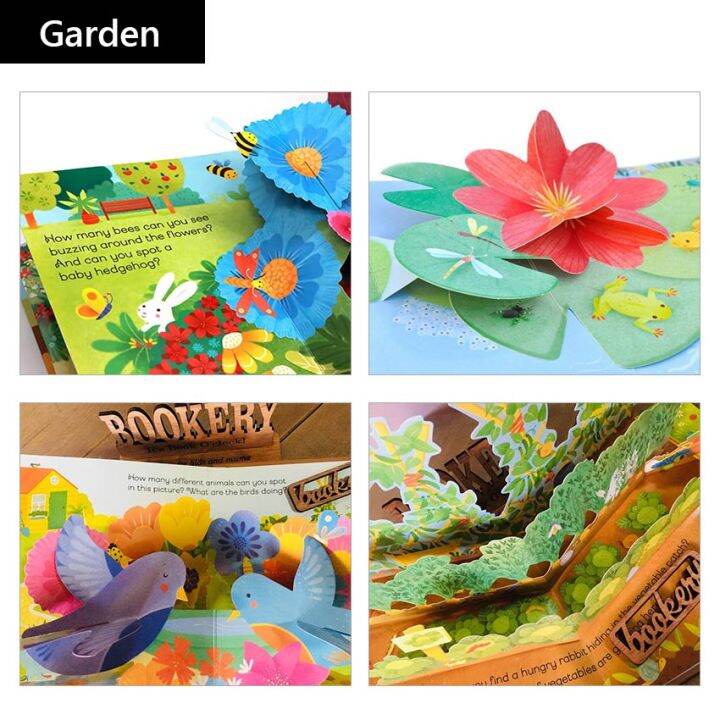Buku Usborne Book Buku Pop Up 3D Buku Cerita Anak Murah Usborne Look Inside | Lazada Indonesia