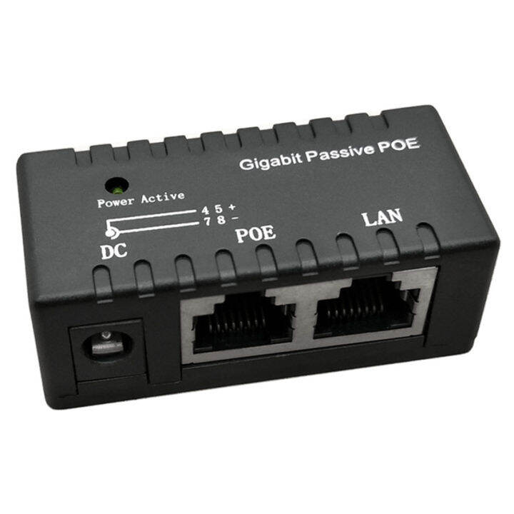 POE Injector POE Splitter Switch Power Over Ethernet - Poe 2 Port 10/ ...