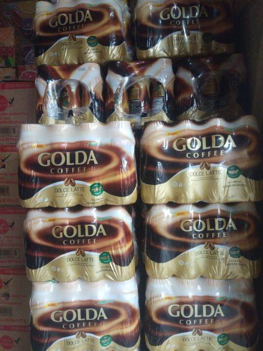 Golda Coffe dan cappucino 1 pack isi 12 botol | Lazada Indonesia