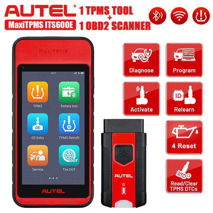 【Proton&Perodua&All Brands】Autel MaxiTPMS ITS600E Full Function TPMS ...