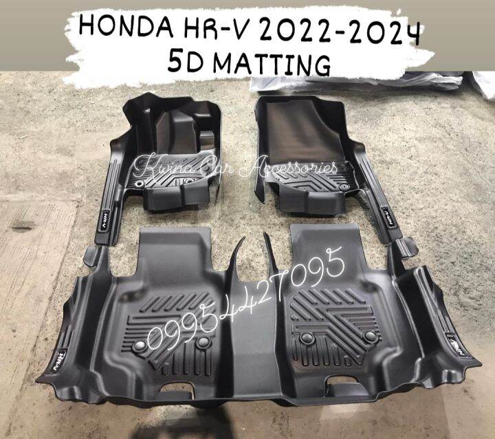 HONDA HRV 2022, 2023, 2024 5D FULLY EXTENDED DEEP DISH MATTING | Lazada PH