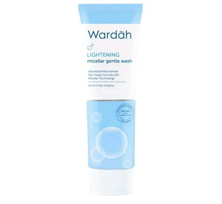 WARDAH MICELLAR GENTLE WASH SABUN PENCUCI MUKA 50 ML | Lazada Indonesia