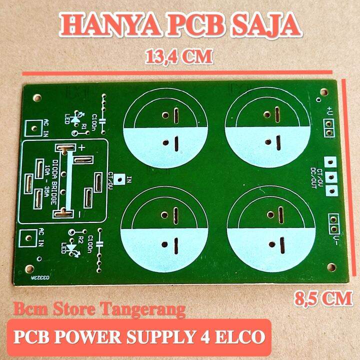 ( 1 BUAH ) PCB REGULATOR 4 ELCO PSU POWER SUPPLY | Lazada Indonesia