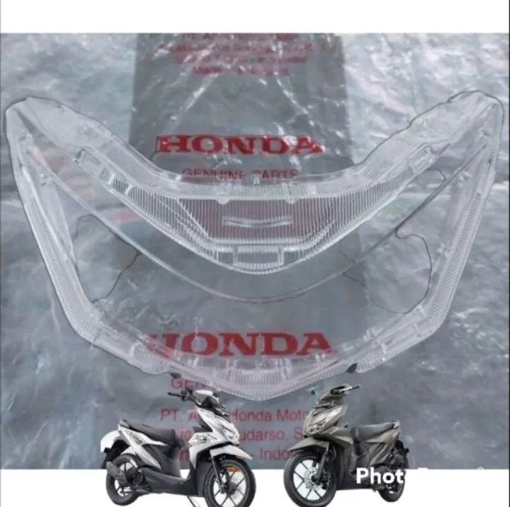 mika kaca lampu depan headlamp reflektor beat led deluxe 2020 2021 2022 ...