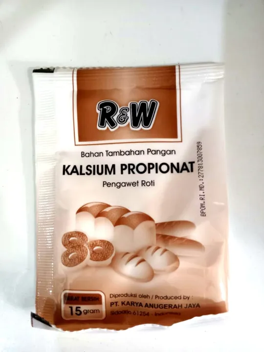 R&W Kalsium Propionat/Pengawet Roti 15gr | Lazada Indonesia
