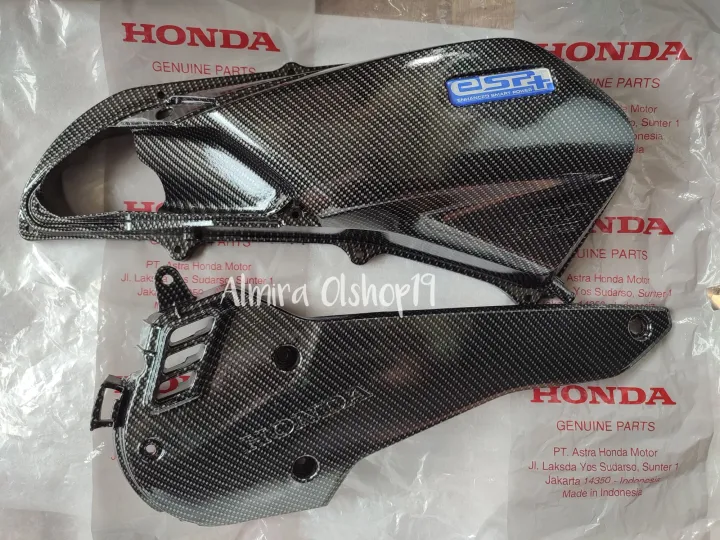Cover Duct Keing CVT/Tutup Filter Carbon PCX 160 Bahan Original Honda ...
