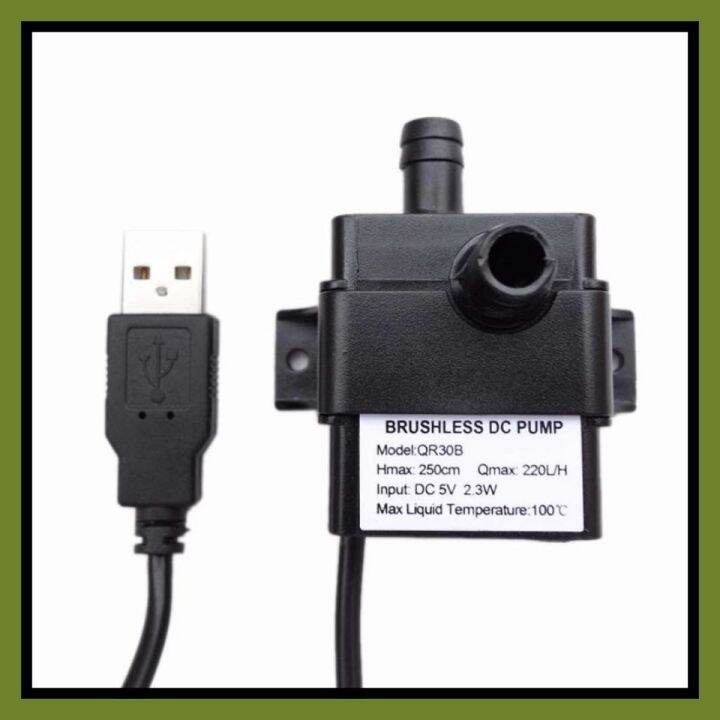 Pompa air submersible dc 5v 2,3watt head 2,5m / Pompa air dc brushless ...