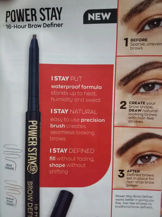 Avon power stay 16 hour brow | Lazada PH