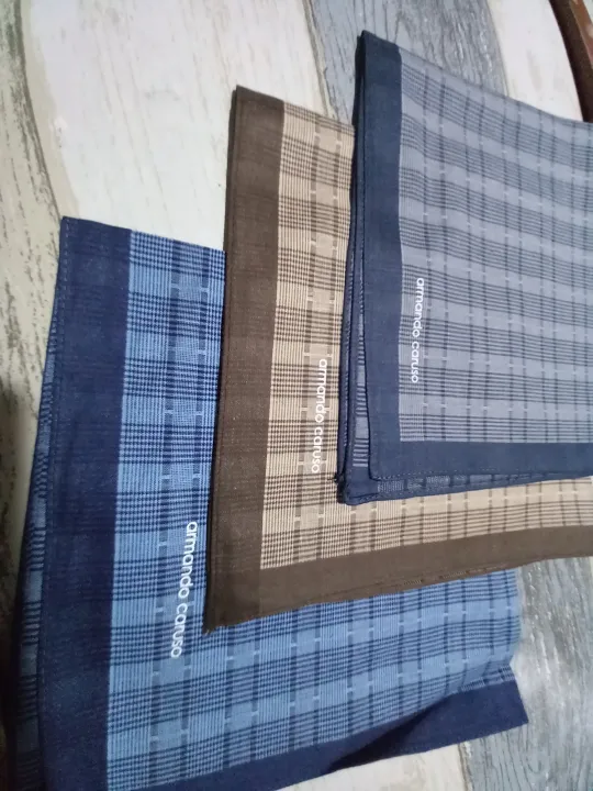 Handkerchief / Panyo for boys and men - 2pcs per pack. | Lazada PH