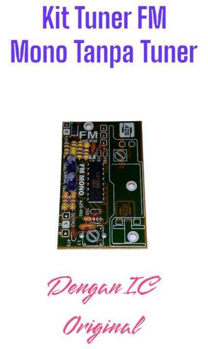 Kit tuner FM mono dengan IC Original | Lazada Indonesia