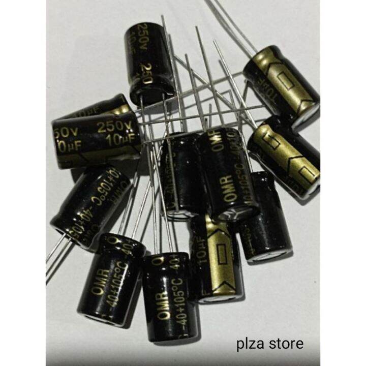 Elco 10uf 250v OMR original elko 10uf 250v ori | Lazada Indonesia