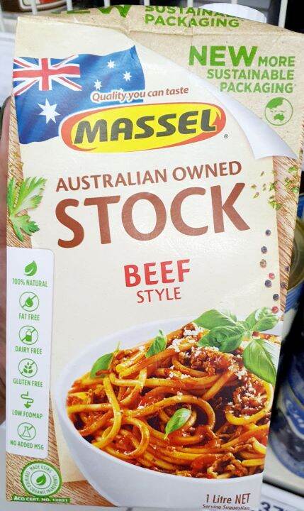 Massel Australian Owned Stock Beef Style 1 Liter | Lazada PH