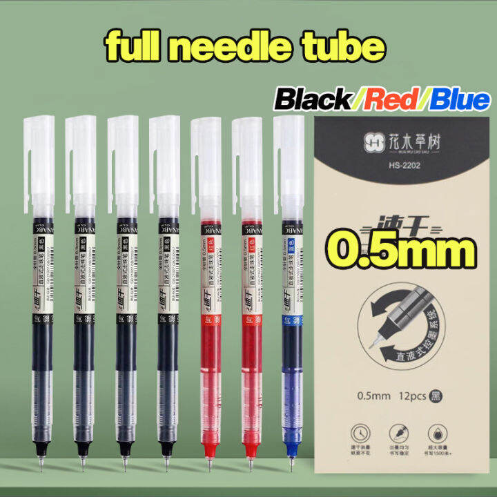 0.5mm Black/Red/Blue Pen Signing pen neutral pen Gel Pen Student ...