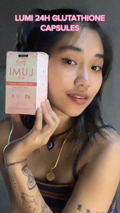 Lumi 24h Dietary Supplement Whitening Capsule With Glutathione And Collagen By Beauty Vault Lumi ...