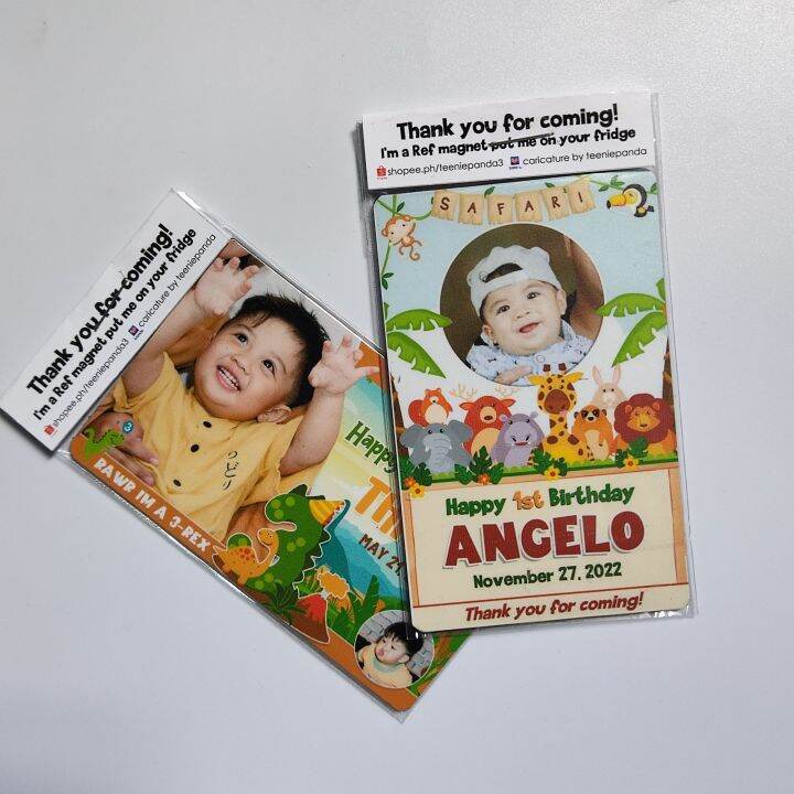 30 pcs Ref Magnet Souvenir (ATM SIZE) ⭐⭐⭐⭐⭐ | Lazada PH