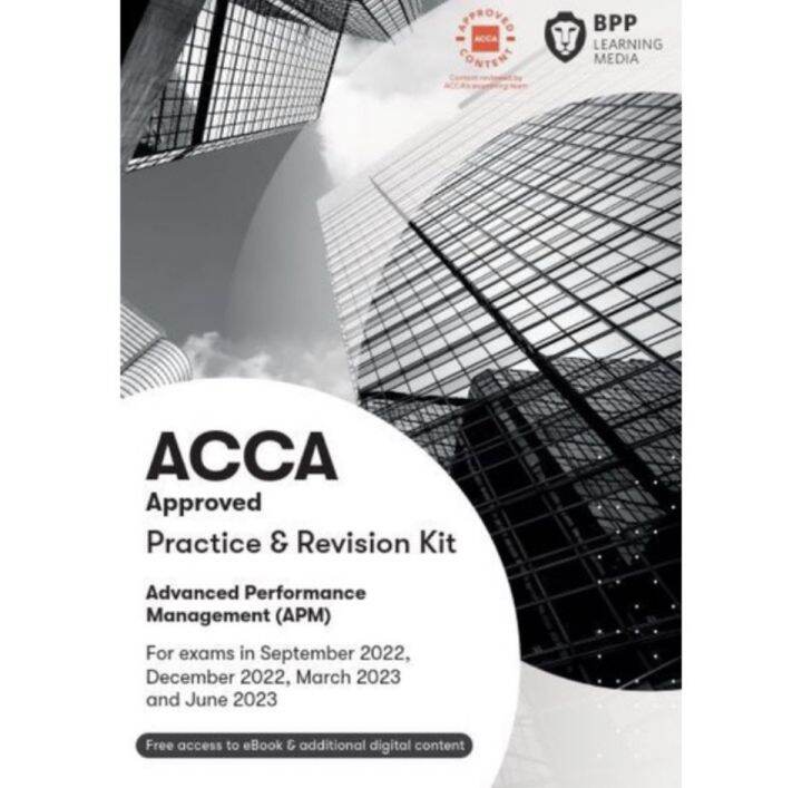 ACCA SBL AFM APM BPP PRACTICE REVISION KIT 2023 | Lazada