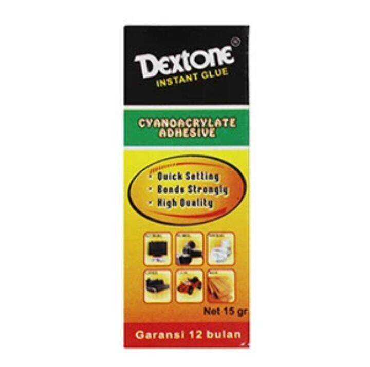 Lem Dextone instan glue 15 gr | Lazada Indonesia