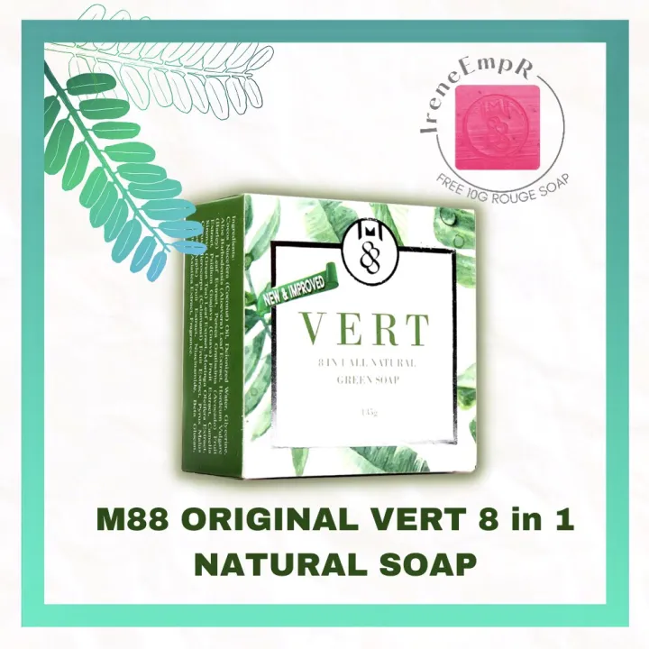 M88 Vert Soap Organic | Antibacterial For Pimples | Acne Scar Remover ...
