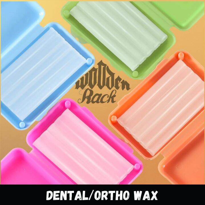 Wooden Rack PH Dental Ortho Wax For Teeth and Gum Protection | Lazada PH