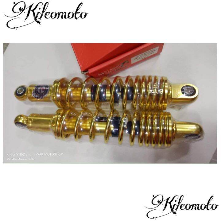 Rear Shock XRM/WAVE125 Motorcycle 310mm.Gold Series Color | Lazada PH