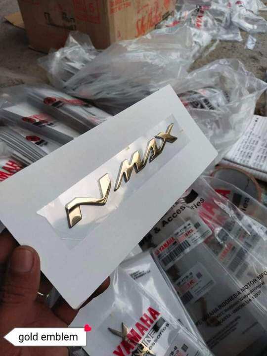 NMAX V1/V2 GOLD EMBLEM ORIG YAMAHA | Lazada PH