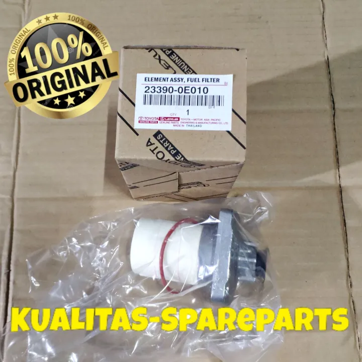 Fuel Filter Saringan Solar New Fortuner Hilux Revo Innova Reborn 2GD Asli Original 23390-0E010 ...
