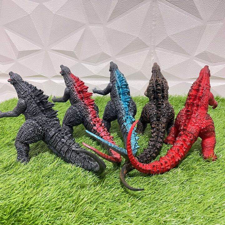 Action Figure Godzillq 17cm Jumbo Goddzilla Biru Godzilla Earth Shin Godzilla Emas Godzila Abu
