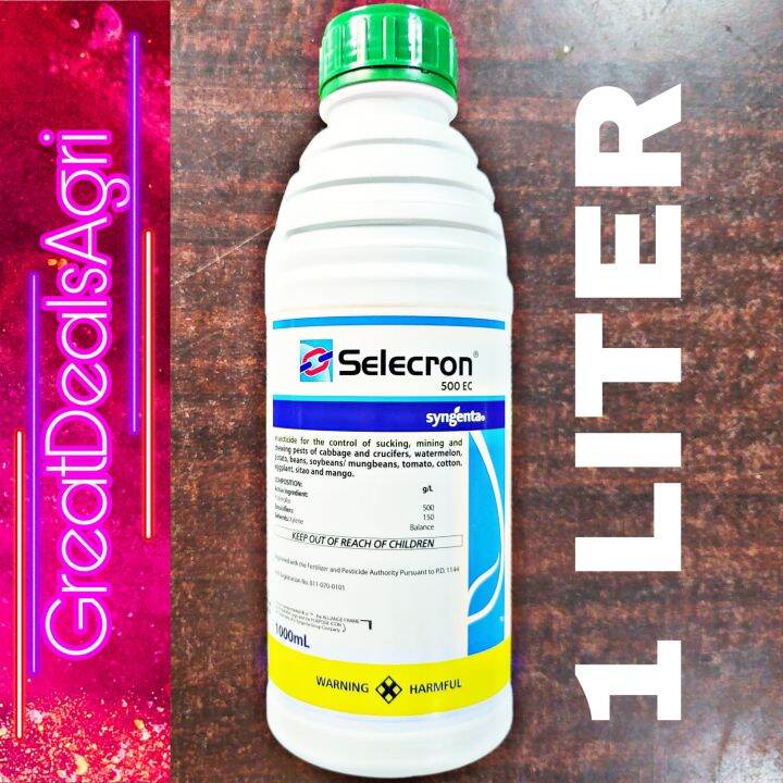SELECRON 500 EC PROFENOFOS INSECTICIDE (1 LITER) BY SYNGENTA | Lazada PH