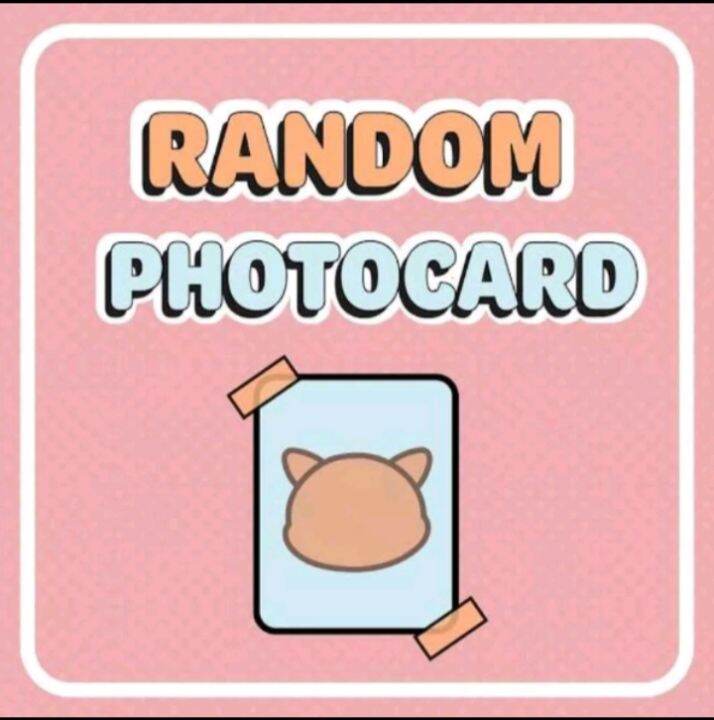 random photo card | Lazada PH
