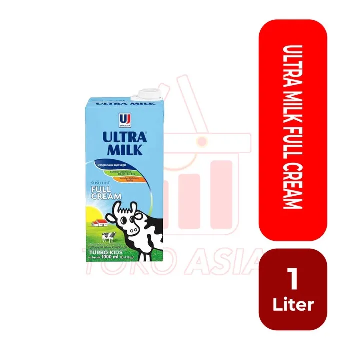 Ultra Milk Full Cream 1 Liter | Lazada Indonesia