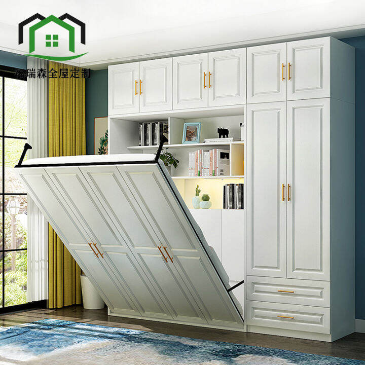 Invisible Bed Wardrobe Integrated Multifunctional Small Apartment ...