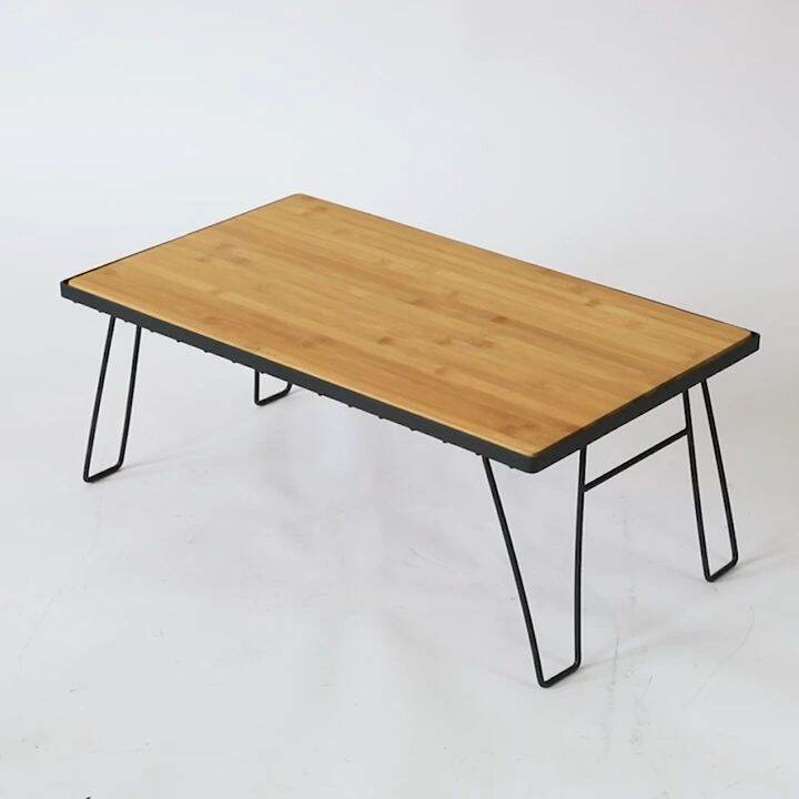 MOUNTAINHIKER Multipurpose High Quality Camping Black Steel Table ...