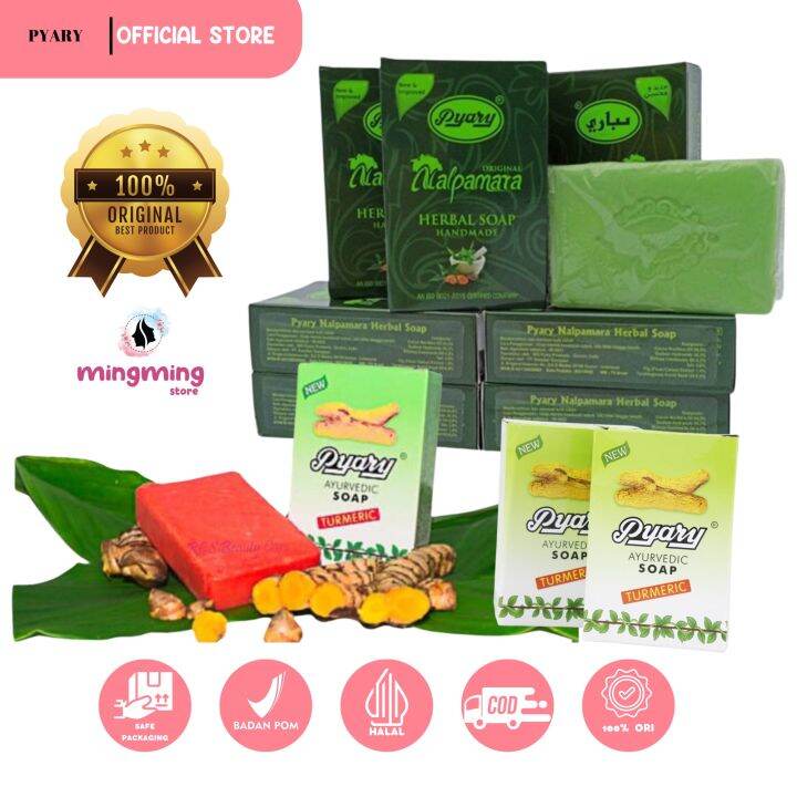Sabun Pyary Nalpamara Sabun Turmeric Sabun Arab Viral | Lazada Indonesia