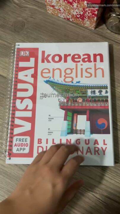 Korean-English Bilingual Visual Dictionary | Lazada PH