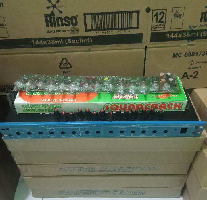 kit aktif crossover 4 way plus box | Lazada Indonesia