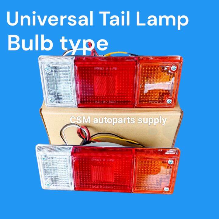 Tail light assembly Jeepney/owner 12V Bulb type 216-1909 price is for ...